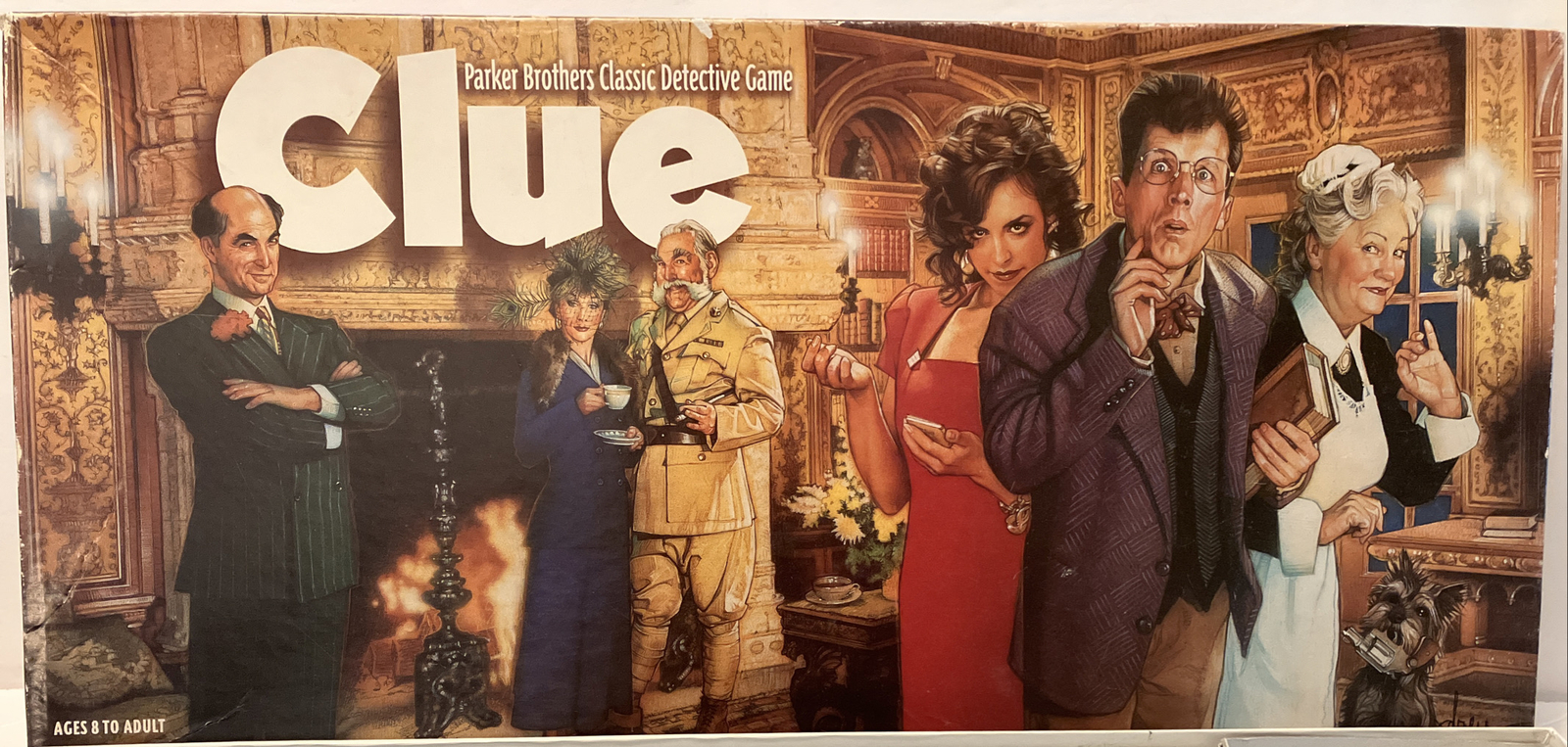 1996 Clue Game Box