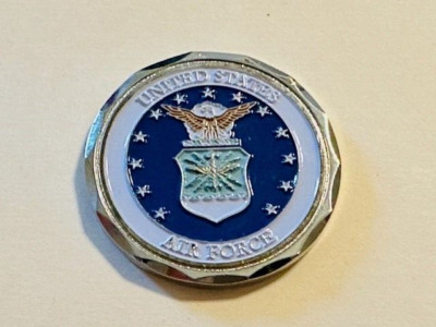 Challenge Coin - US Air Force - Aim High... Fly, Fight, Win | eBay