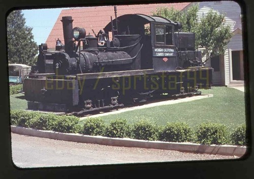 Michigan-California Lumber Company Steam Locomotive #2 - Vintage ...