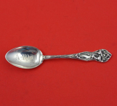 Lily by Watson Sterling Silver Demitasse Spoon with Monogram in Bowl 3 ...