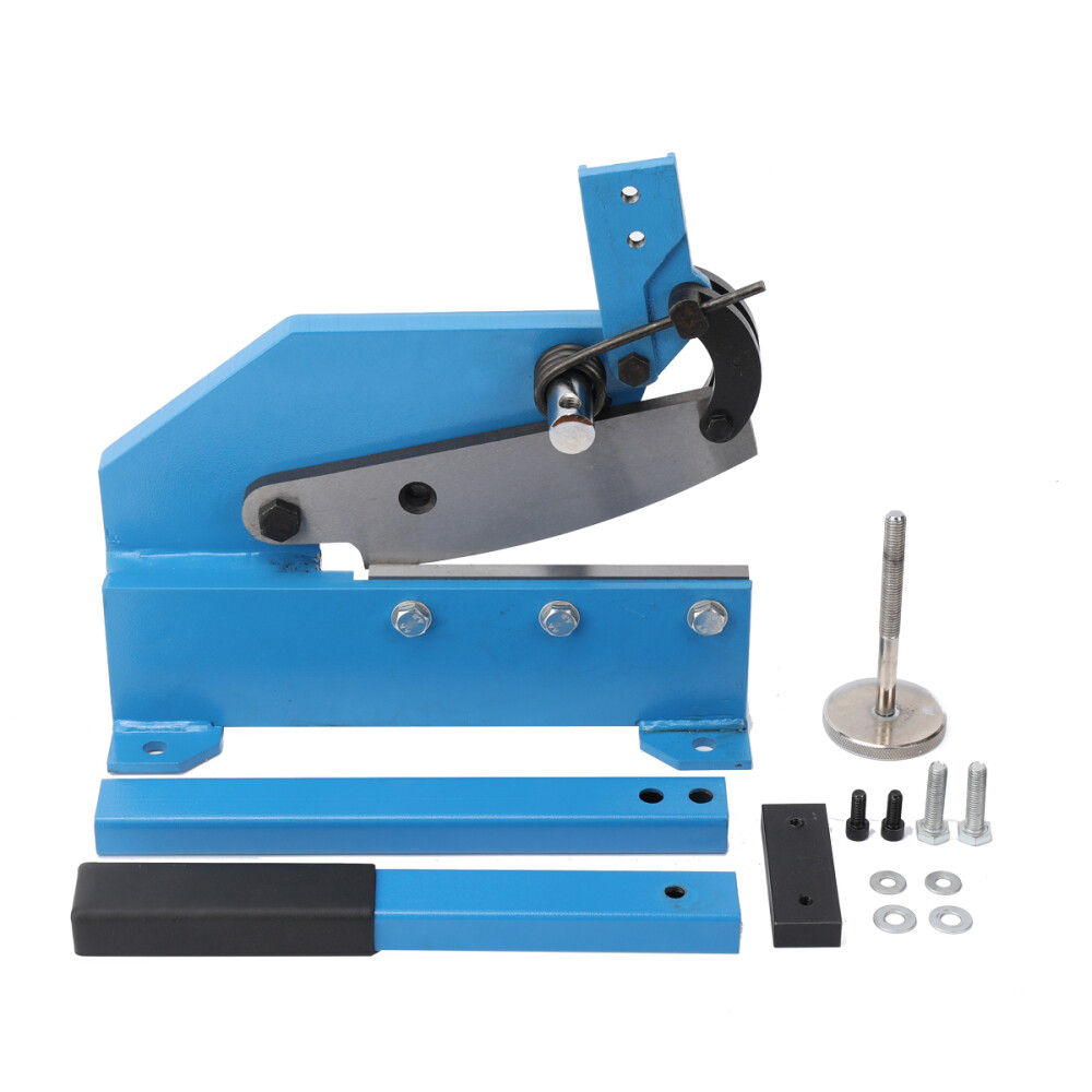Hand Sheet Guillotine Metal Bench Scissor Cutter 200mm Steel Hand Lever ...