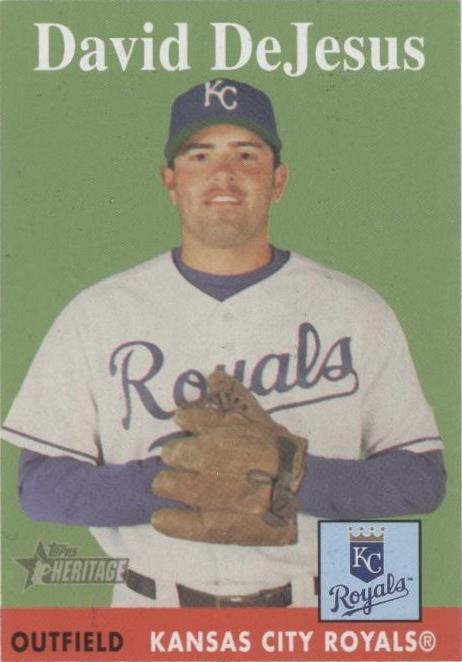 2007 Topps Heritage - David DeJesus #91 for sale online | eBay