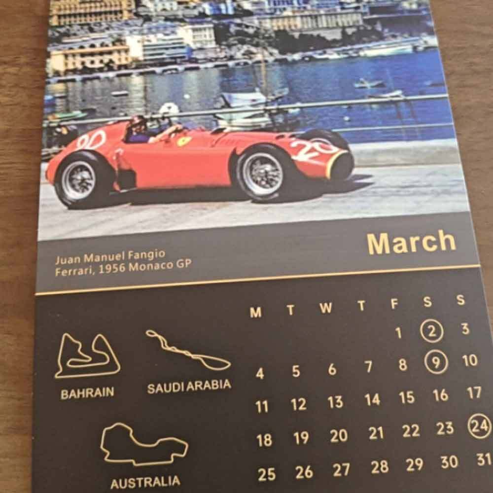 FORMULA ONE CALENDAR 2024, F1 Calendar With | Grelly UK