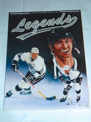1991 WAYNE GRETZKY Legends SPORTS MEMORABILIA PRICE GUIDE - Vol.4 No.1 ...
