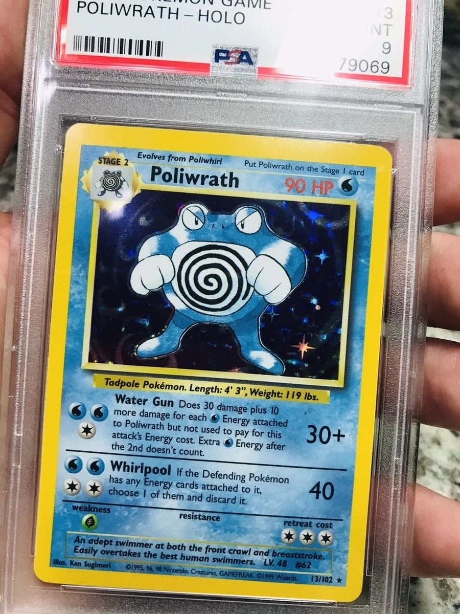 Poliwrath Pokemon Card