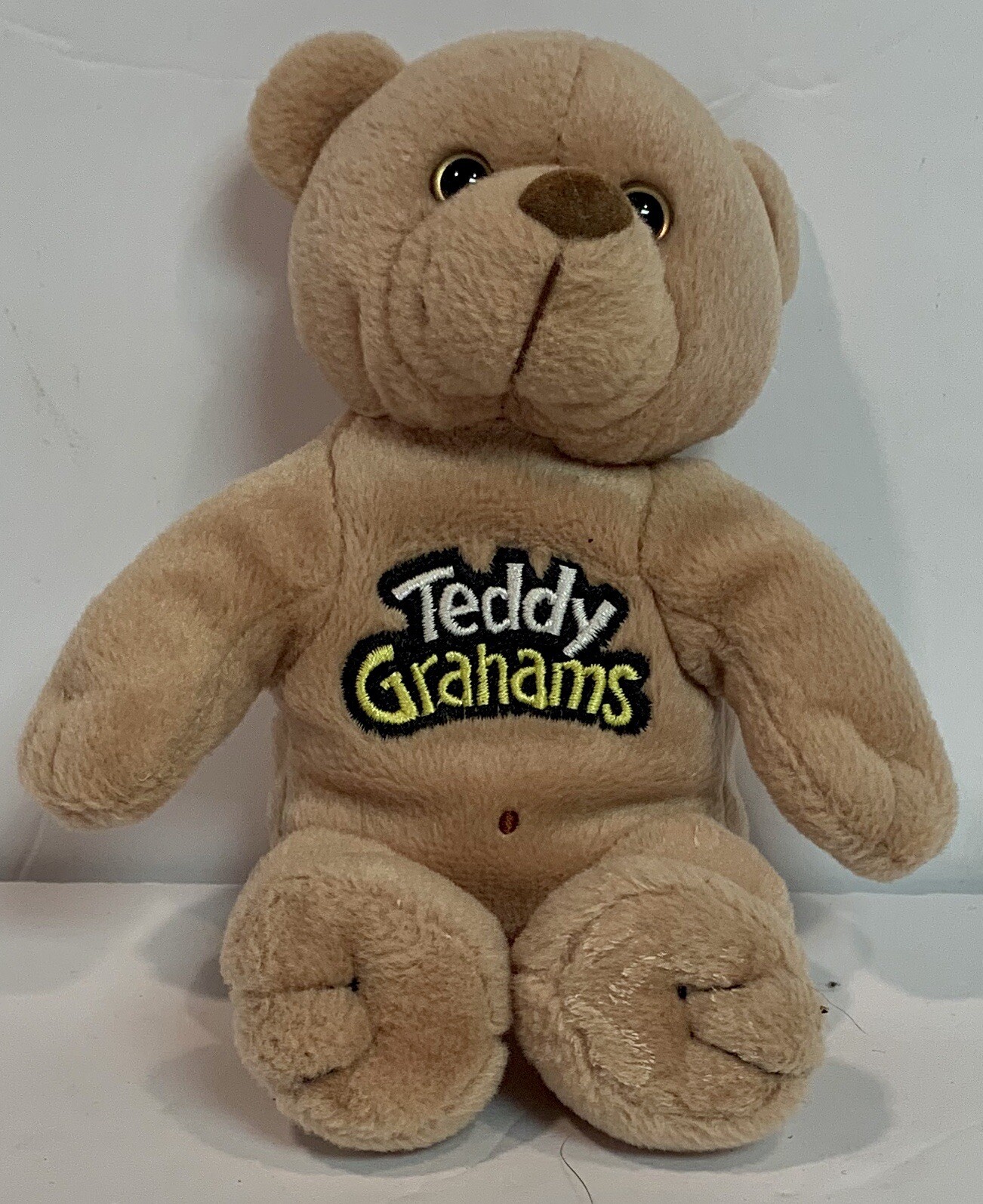 Teddy Grahams Yummy Honey 7.5" Bear Tan Brown Plush Bean Bag | eBay