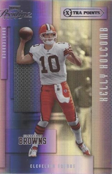 2004 Playoff Prestige - Xtra Points Purple #35 Kelly Holcomb /75 for ...