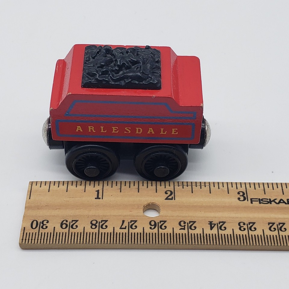 THOMAS THE TRAIN wooden MIKE'S TENDER. Red. Tank Engine Friends. | eBay