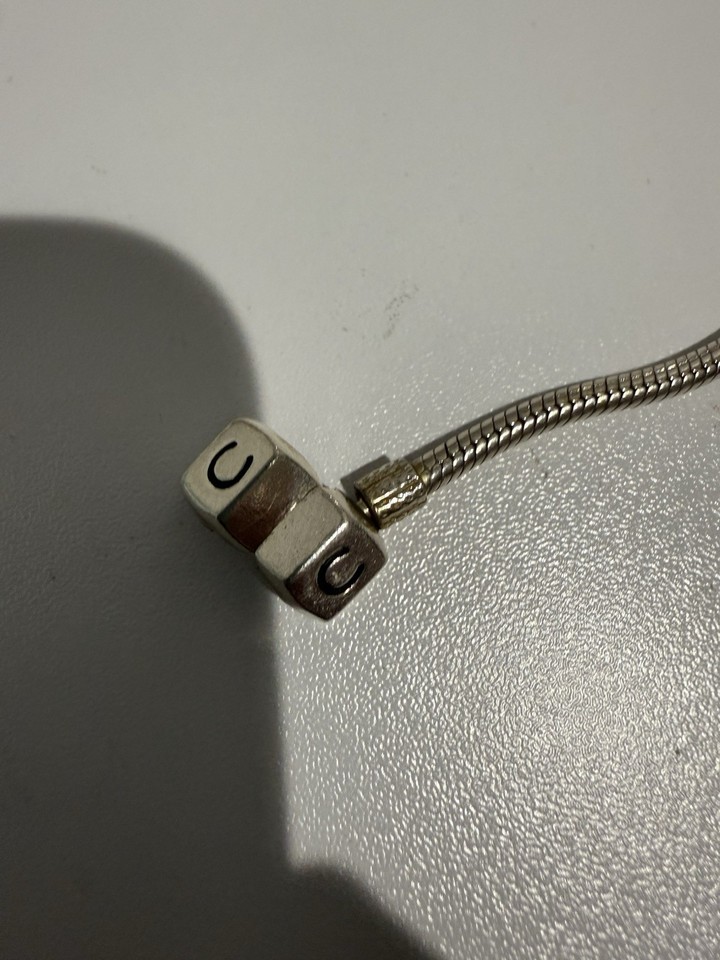 Chamilia BA-2 Snap Clasp Charm Bracelet 7” Sterling Silver 925 Pandora | eBay