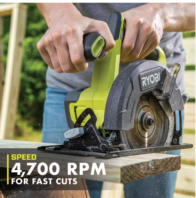 Ryobi 18V 5 1/2 in Circular Saw PCL500B - Tool Only PCL500B Brand New ...