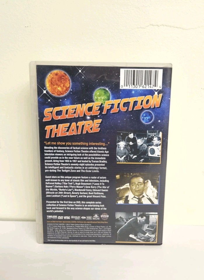 Science Fiction Theatre The Complete Series DVD 2015 8-Disc Set ...