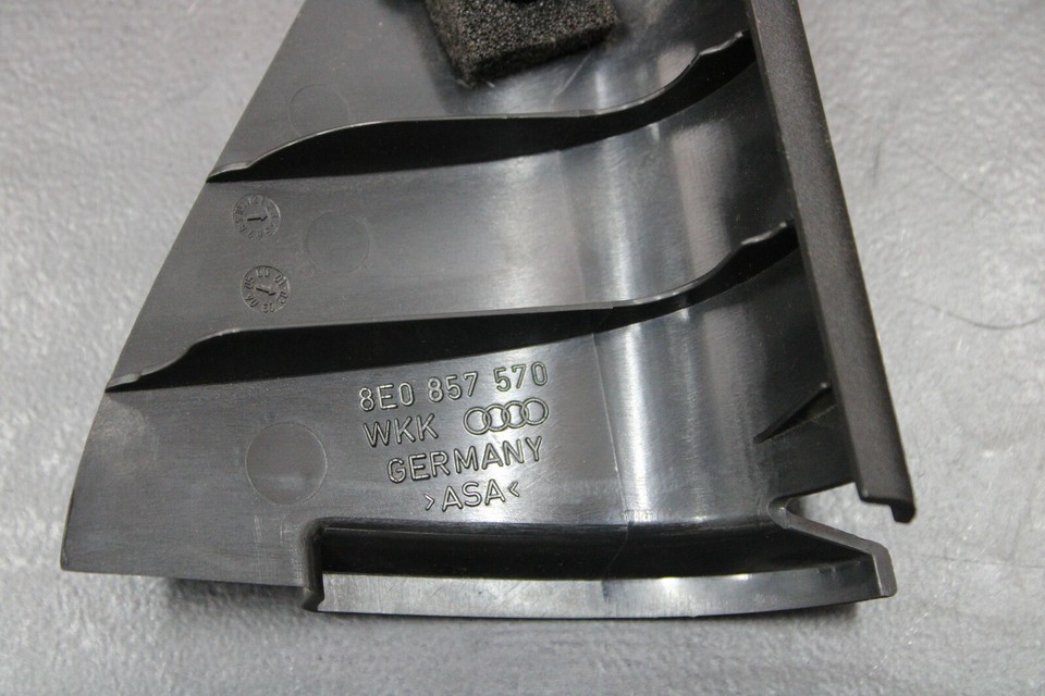 Cover Disc Rear Right 8E0857570 Audi A4 8E B6 Avant Triangle Door | eBay