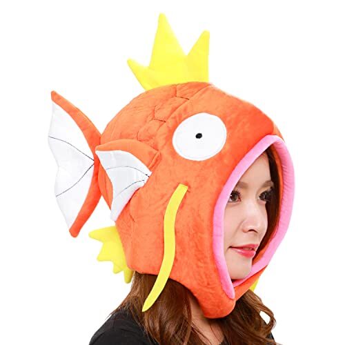 SAZAC Pokemon Magikarp TMY-242 Free Size Cap Hat Kigurumi Costume ...