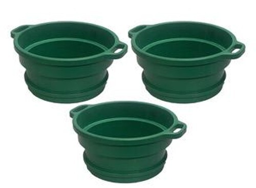 3pc Cannabis Large Plastic Deep Sorting Tray Classifiers 1/2", 1/4" 1/8 ...