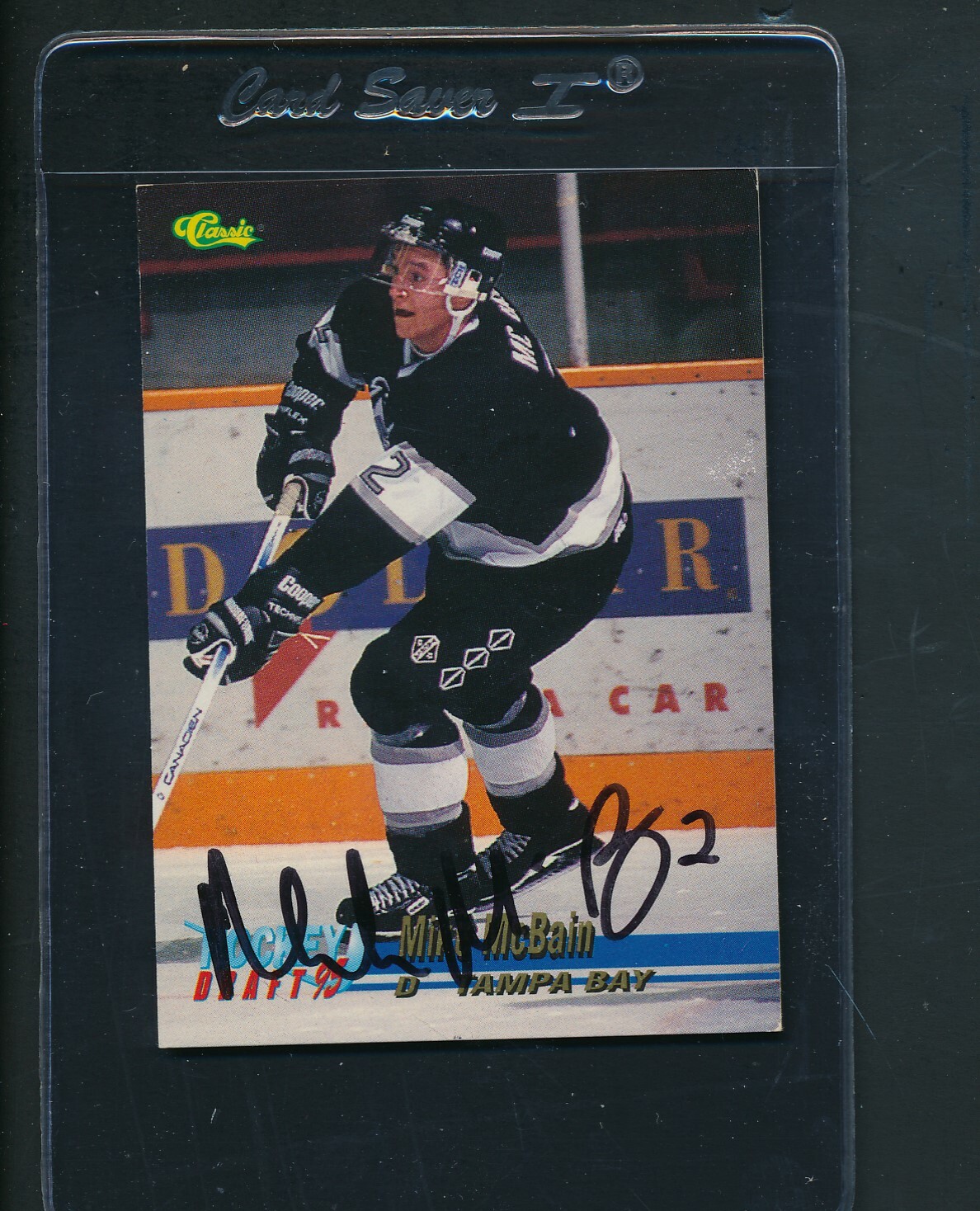 1995 Classic #27 Mike McBain Lightning Signed Auto *B1343 | eBay