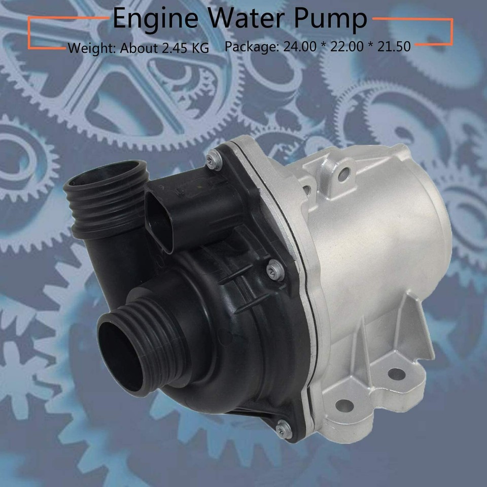 New Electric Water Pump Bolts Thermostat Pipe Assembly For BMW X3 X5 X6 ...