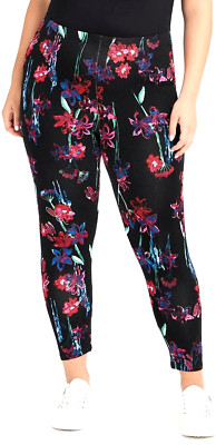 TS TAKING SHAPE plus sz XS / 14 Natural Floral Days Legging comfy chic ...