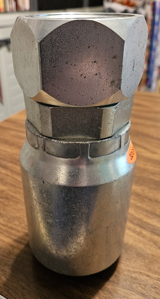 G23170-3232 Gates 32GSM-32FJX Hydraulic Hose Fitting 2-1/2"-12 FNPT x 2 ...