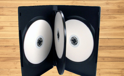 25 Pack Maxtek Standard 14mm Black Quad 4 Disc DVD Cases with Double ...