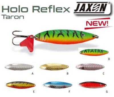 20G JAXON TARON HOLO REFLEX PREDATORS SPOON LURES SEA TROUT SALMON PIKE ...