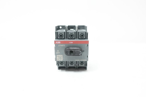 Abb OT60F3 Non-fusible Disconnect Switch 3p 60a Amp 600v-ac 250v-dc | eBay