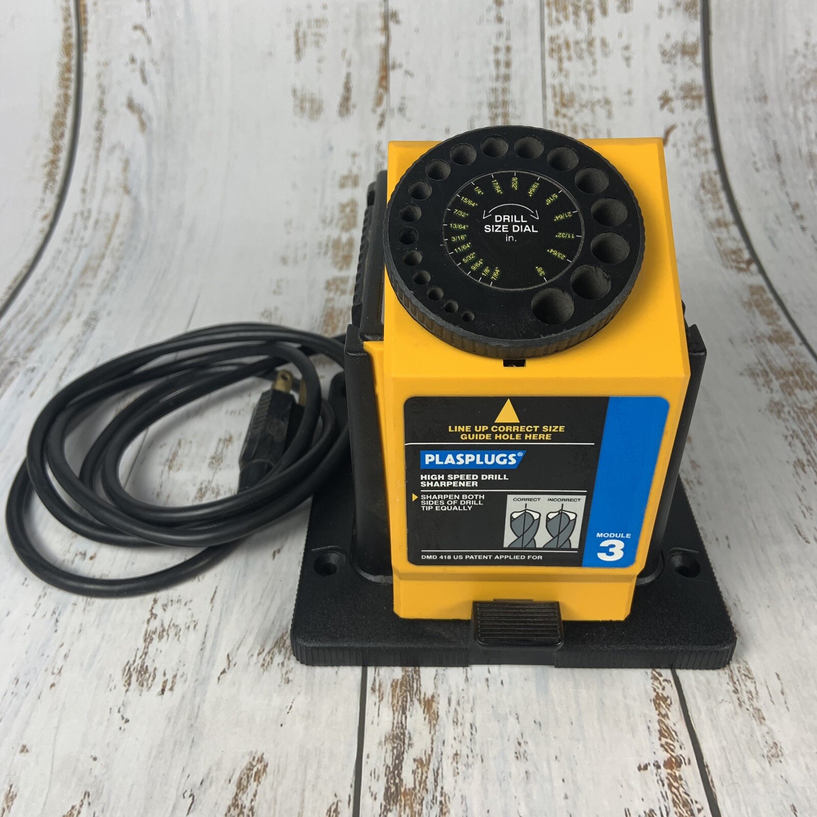 Plasplugs High Speed Drill Sharpener Unit Module 3 DCS407 Tested ...