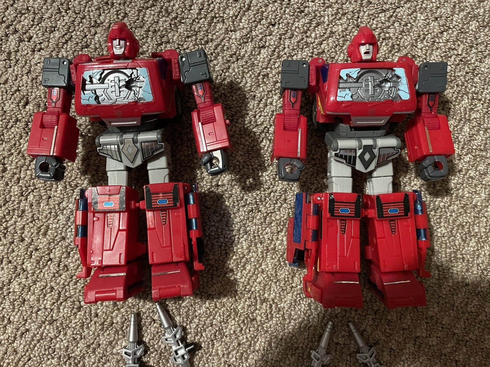 Lot of 2 Transformers SS86 Ironhide for Parts, Custom, Army Building ...