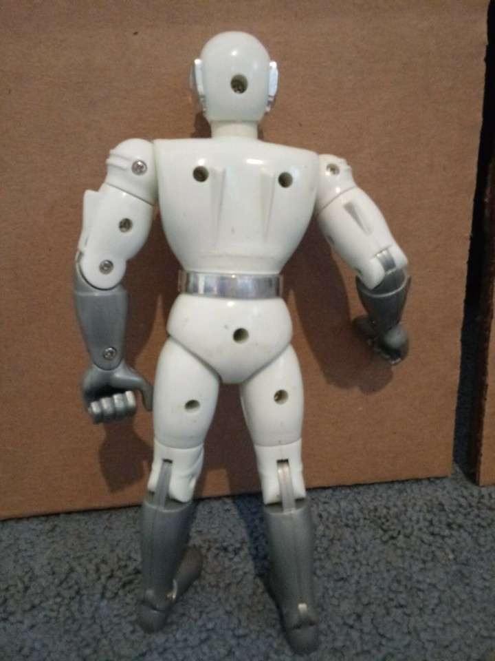 1993 Trendmasters Masterbotix Power Bot White | eBay
