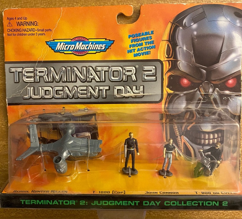MICRO MACHINES TERMINATOR 2 - JUDGMENT DAY - FIGURE SETS LOT - SEALED ...