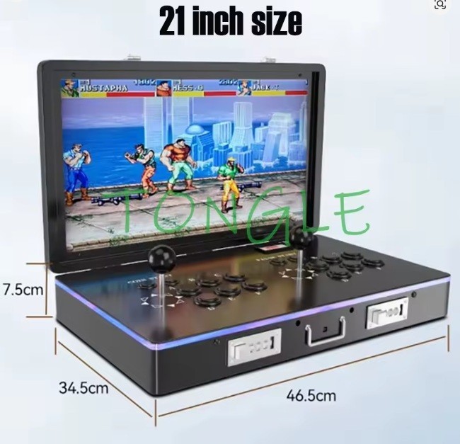 2 Player Arcade Machine 21" Pandoras Box 20K+ Games, Portable Quality ...