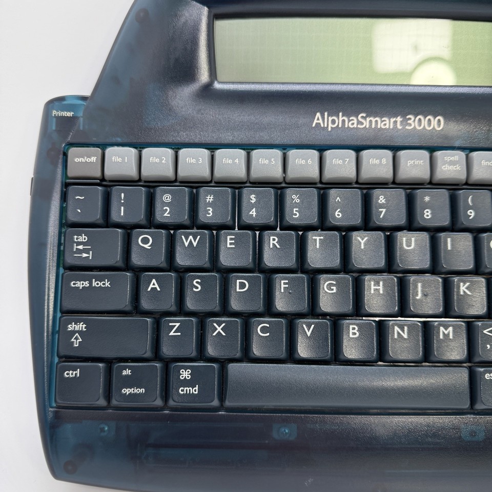 Alphasmart 3000 Portable Full Keyboard Classroom Computer FULLY TESTED ...