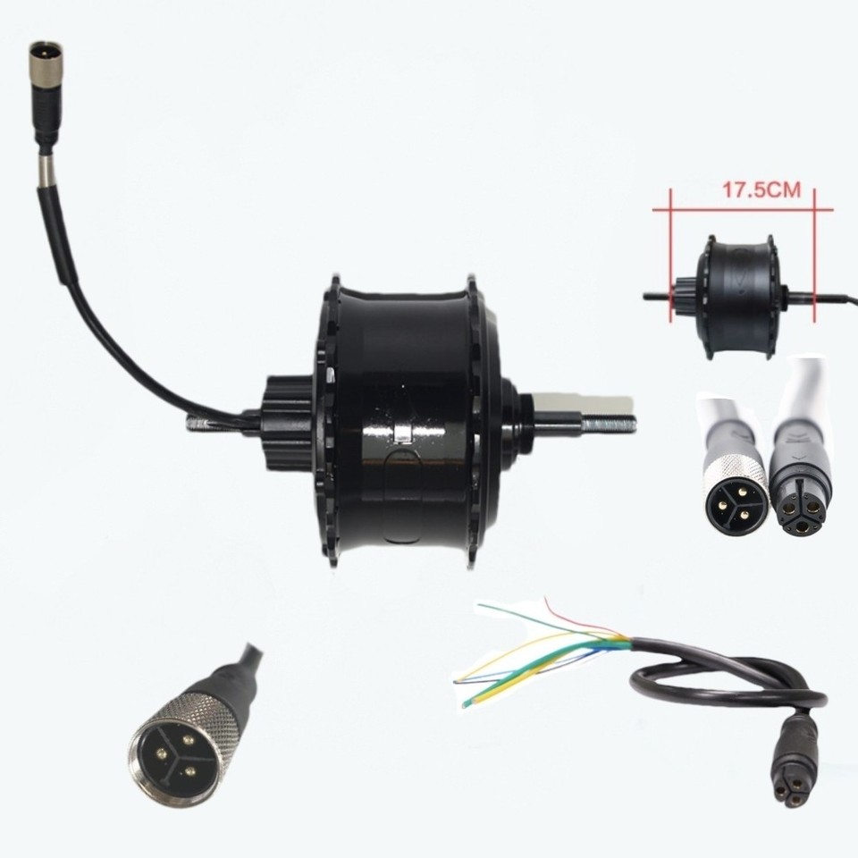 Powerful 48V 750W Brushless Electric Motor for Fat Bike Hub ...