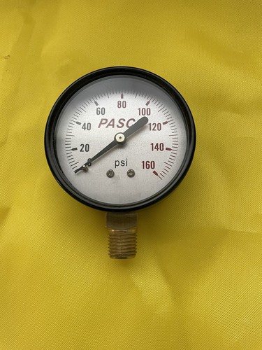 Pasco Pressure Gauge 1730, 160 PSI - NEW | eBay
