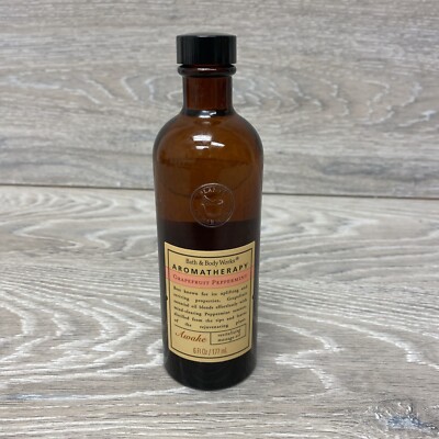 Bath & Body Works Aromatherapy Grapefruit Peppermint Massage Oil 6 fl ...