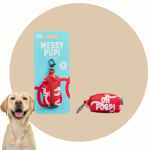Wild & Woofy Messy Pup Poop Bag Holder | eBay