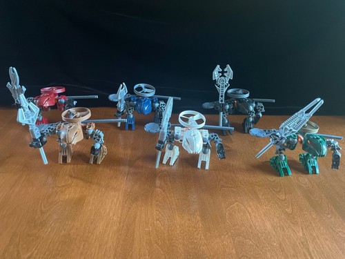 LEGO BIONICLE 4868 4869 4870 4877 4878 4879 RAHAGA GAAKI POUKS KUALUS ...