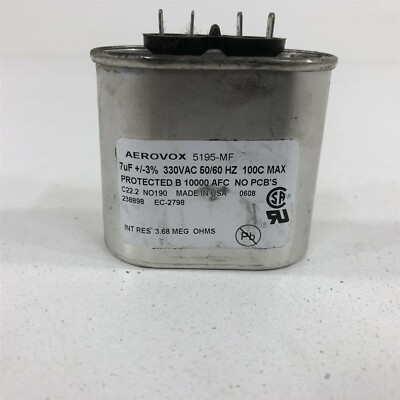 Capacitors - Aerovox Capacitors