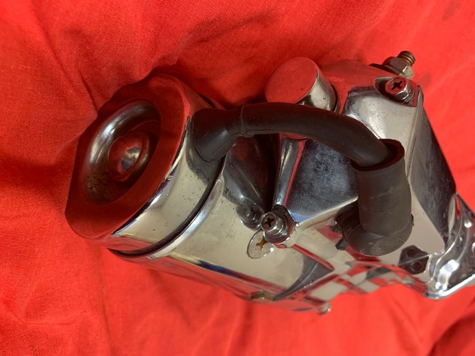 Harley Custom High Torque Chrome Starter EVO Twin Cam | eBay