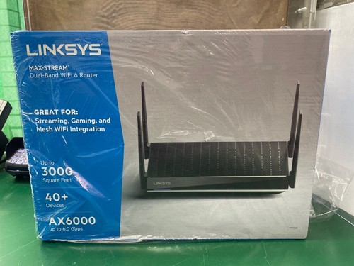 Linksys AX6000 Dual-Band Mesh Wi-Fi 6 Router - Black for sale online | eBay