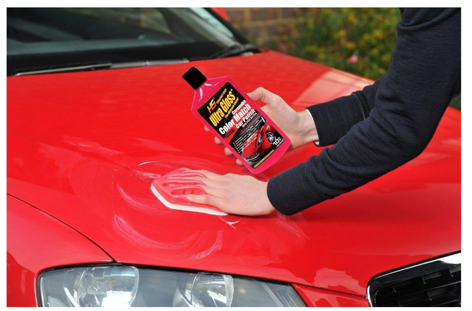 HS Red Car Polish Liquid Wax Long Lasting Protection Boat RV's Wax 10 ...