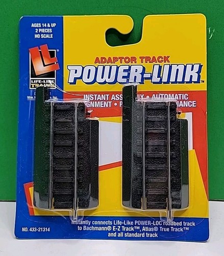 Life-Like HO Scale Power-Loc Adapter Track - 21314 | eBay