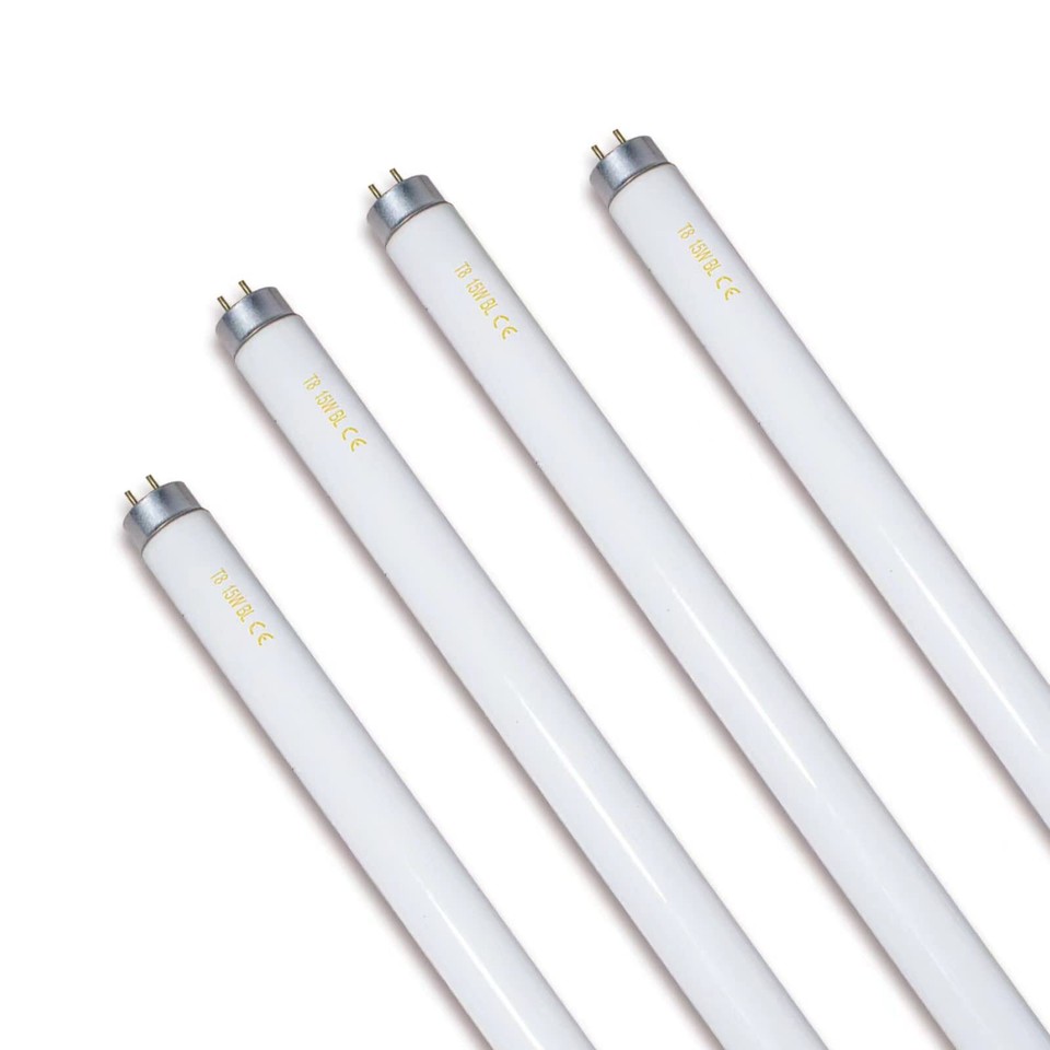 18 Inch 15 Watt U V/a Black Light Bulb F15t8/bl Replacement T8 Bl ...