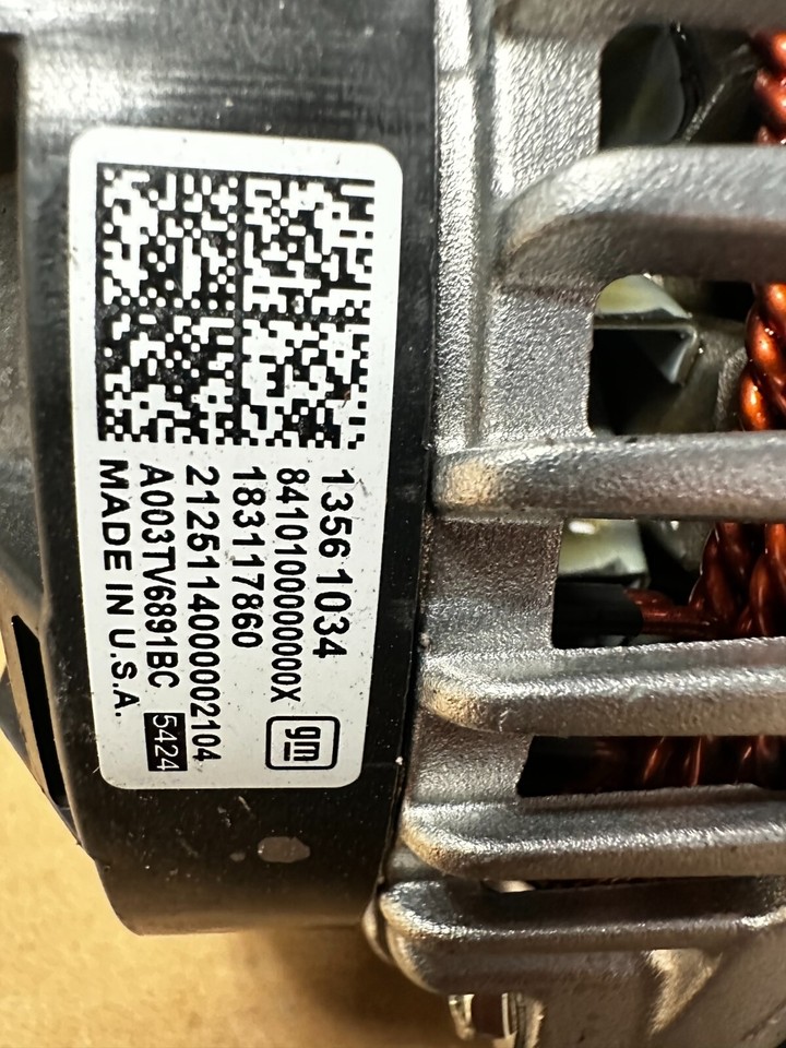 GM 220 Amp Alternator For 2022-2024 Tahoe Suburban Escalade Yukon ...