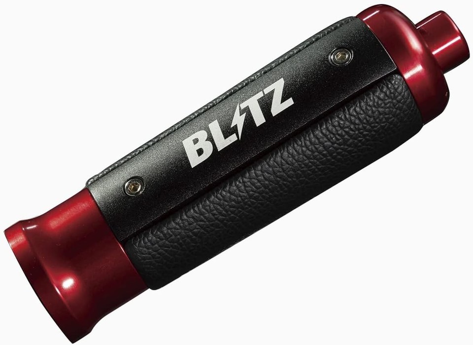 BLITZ Handbrake Lever GR86 86 BRZ Aluminum & Leather BLACK/RED ZN6 ZN8 ...