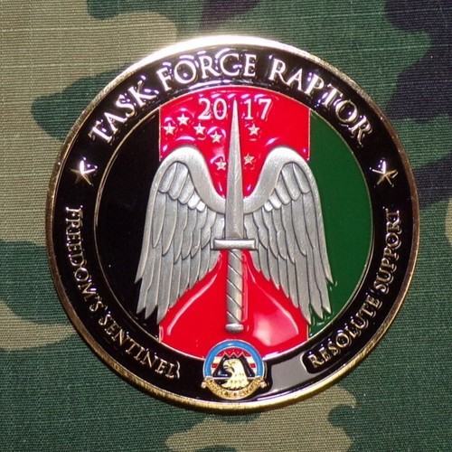 Original 16th Combat Aviation Brigade Task Force Raptor 2017 Coin for ...
