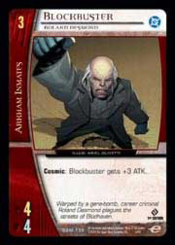 VS System: Blockbuster, Roland Desmond - Foil [Played] DC Superman Man ...