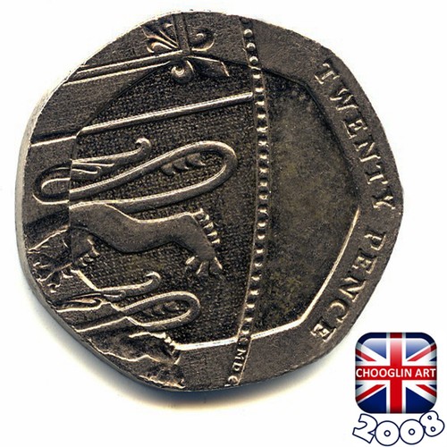 A BRITISH 2008 ELIZABETH II TWENTY PENCE 20p coin, 16 Years Old! | eBay