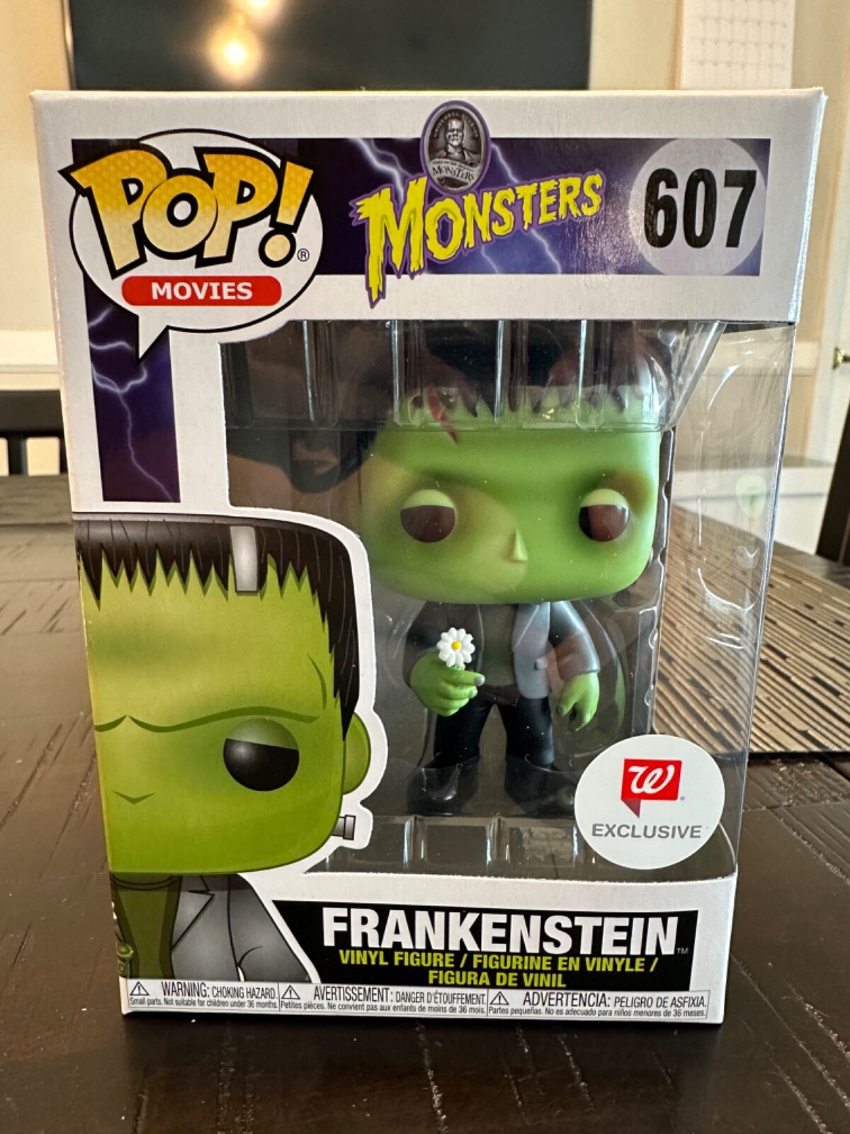 Funko Pop Frankenstein with Flower Walgreens Exclusive Universal ...
