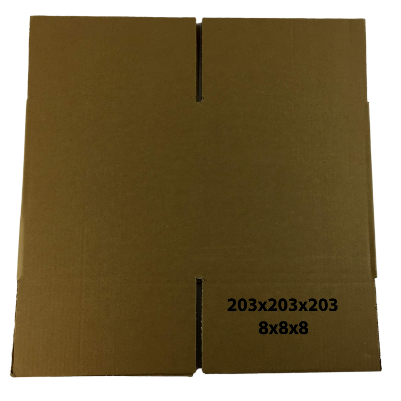 8x8x8" ANY QTY (203x203x203mm) Medium STANDARD Cardboard Boxes Square ...