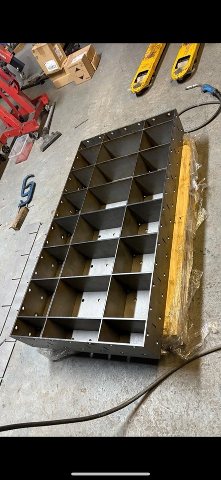 Welding Table Top Fixture Table Fabrication Table 6mm Mild Steel Heavy ...